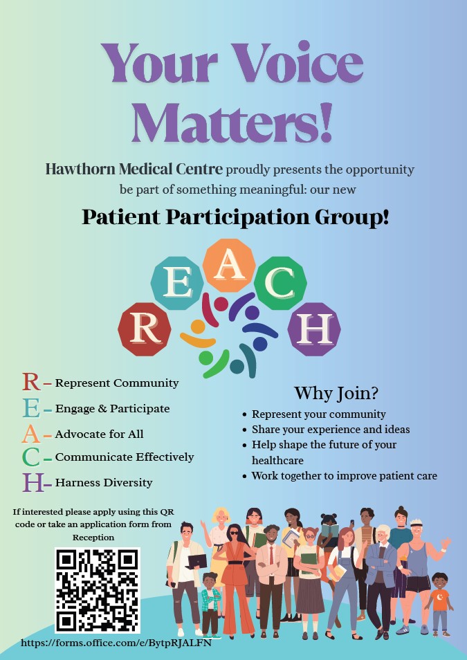 Patient Group (PPG) « Hawthorn Medical Centre